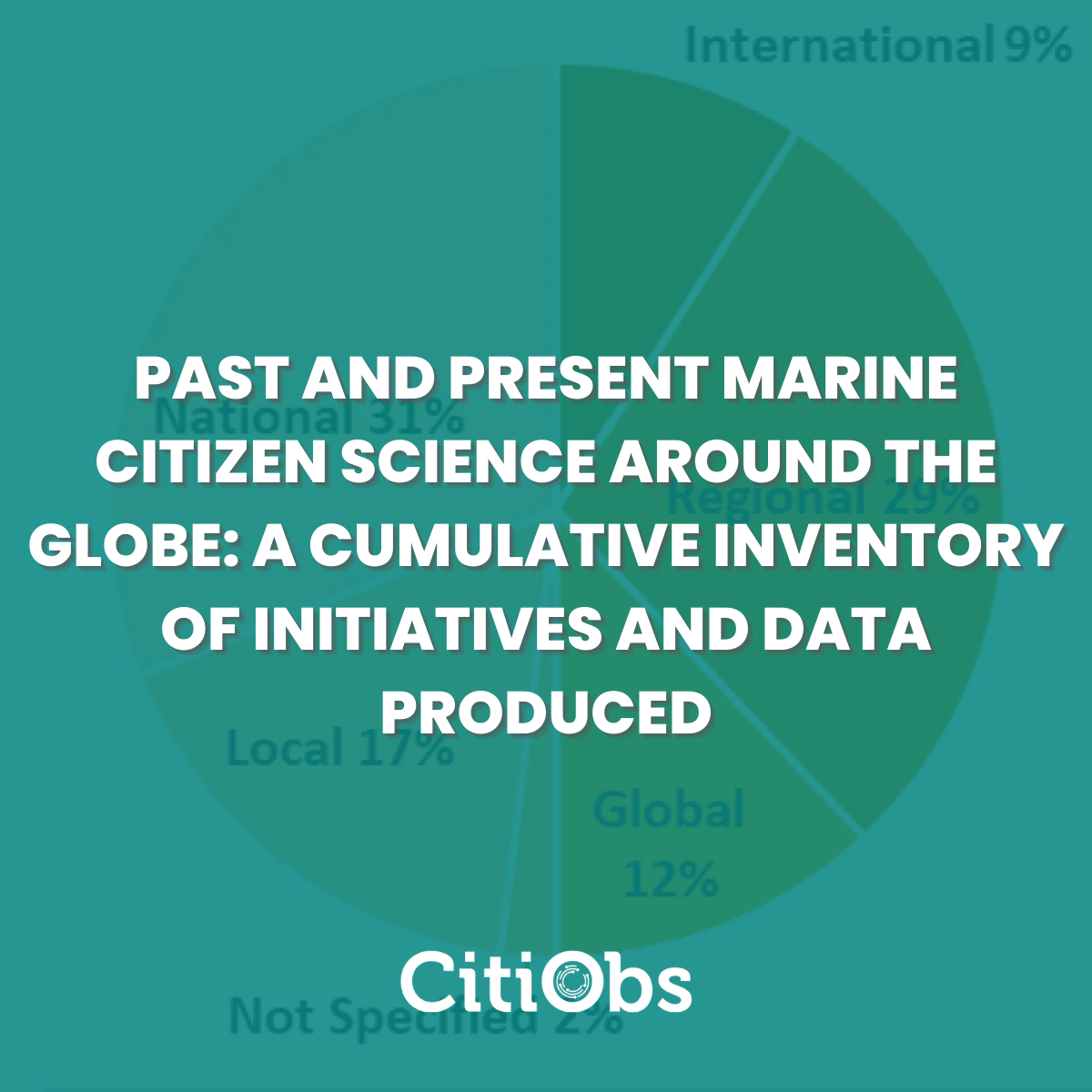 Past and present marine citizen science around the globe: A cumulative ...